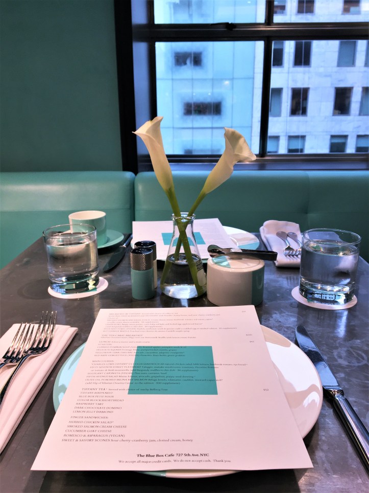 High tea at Tiffany’s, Blue Box Cafe (NYC) – Dessert Correspondents